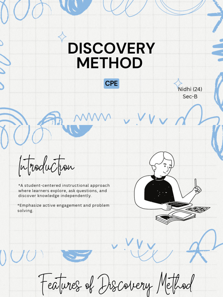 Presentation On "Discovery Method" | PDF