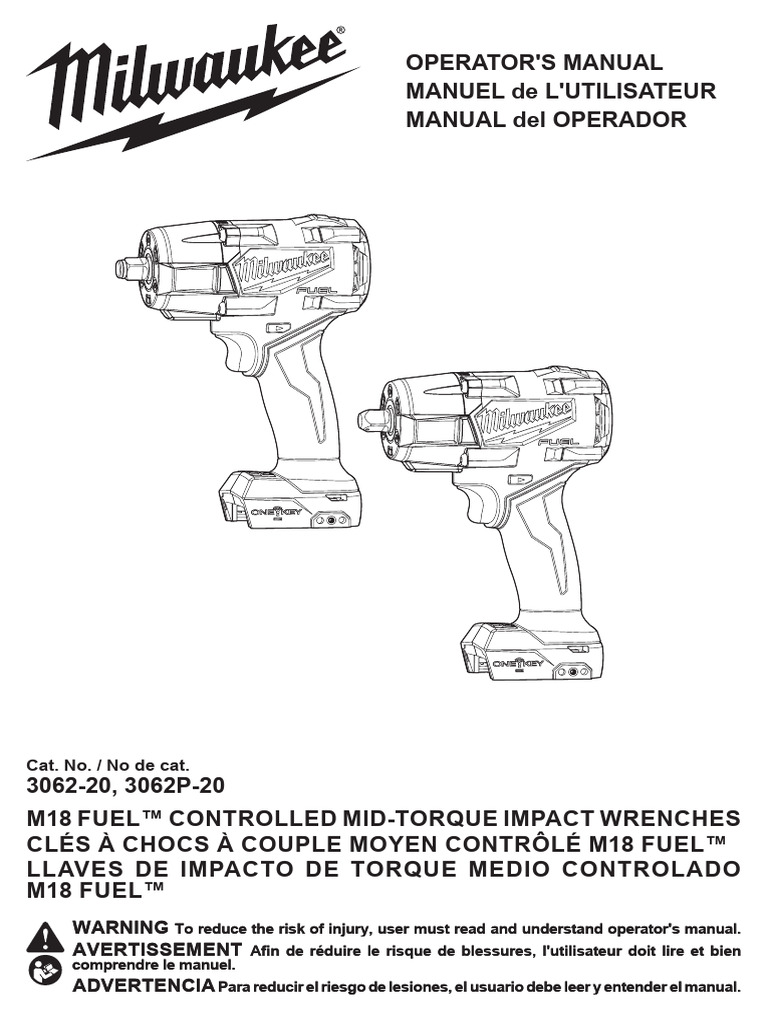 Pistola de Impacto Milwake | PDF