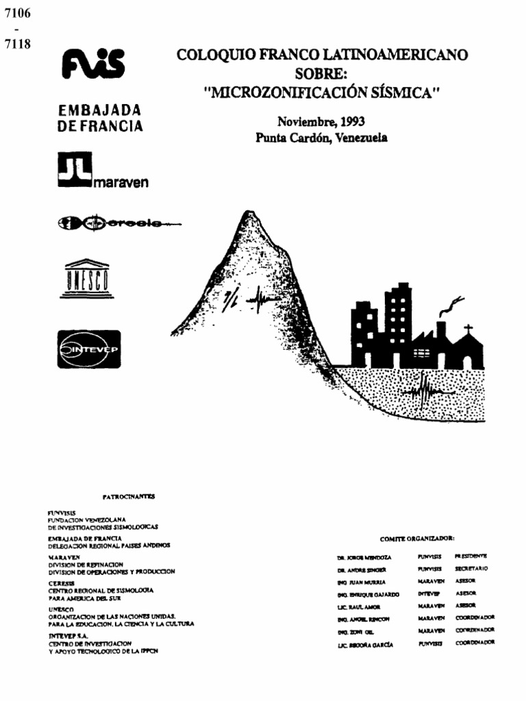 Evaluacion de Amenaza Sismica de Venezue | PDF