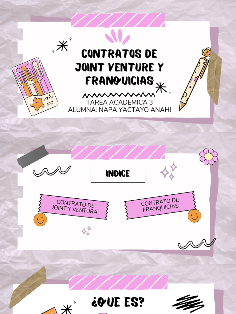 CONTRATOS | PDF | Proyecto conjunto | Franquiciamiento