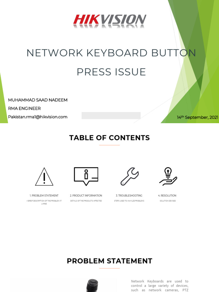 Network Keyboard Button Press Issue | PDF | Switch | Computer Keyboard