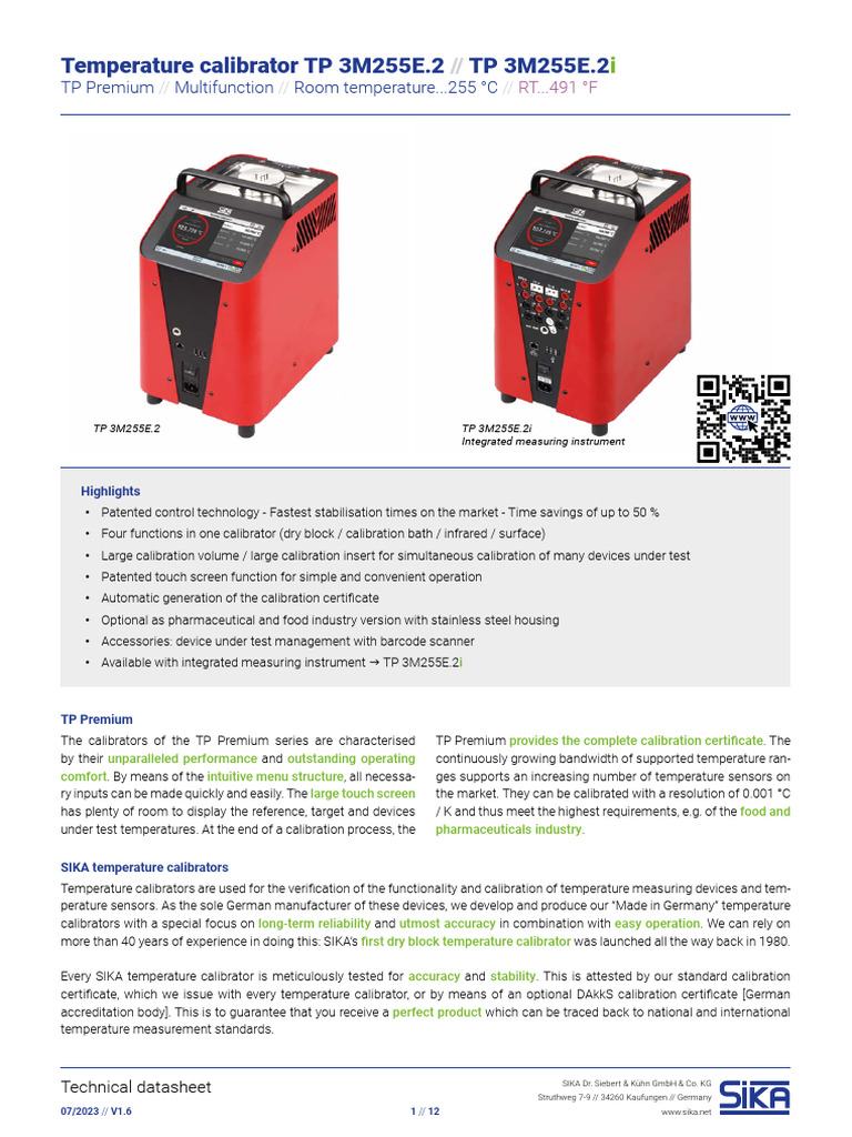 Advanced Temperature Bath Calibrator | PDF | Calibration | Touchscreen