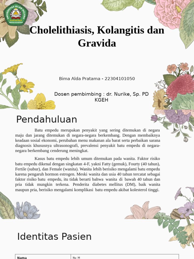 Beauty Safrina Dewi - Laporan Kasus IPD | PDF