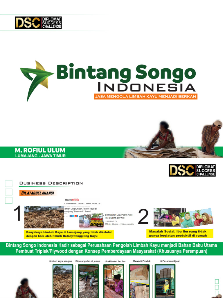 Pitch Deck - DSC2024#0608 - Bintang Songo Indonesia | PDF