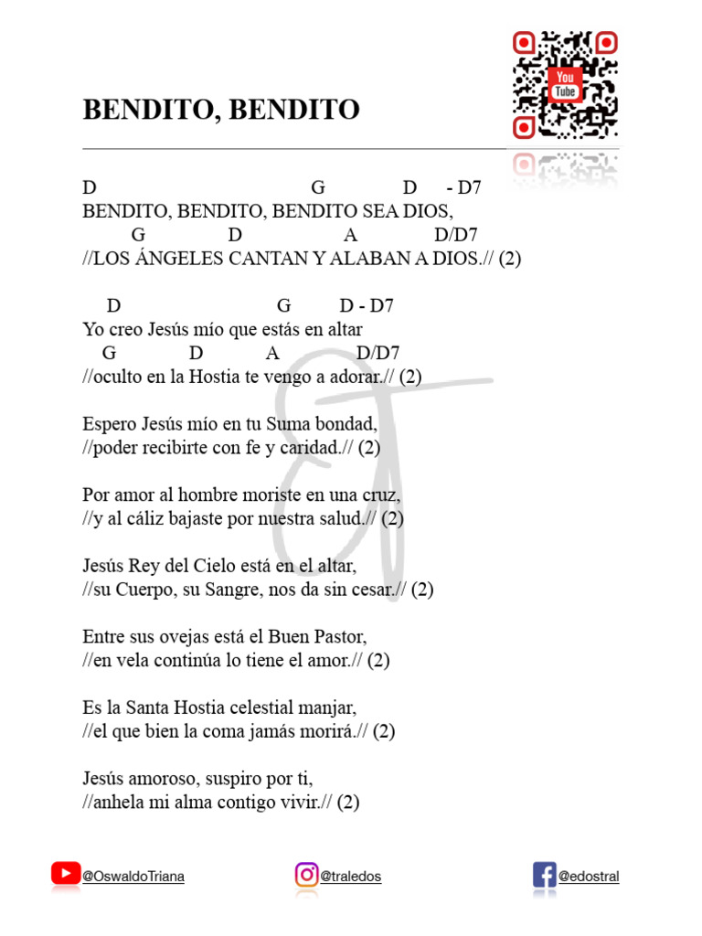 Bendito, Bendito | PDF