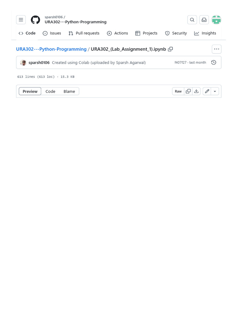 URA302 - Python-Programming - URA302 - (Lab - Assignment - 1) .Ipynb at ...