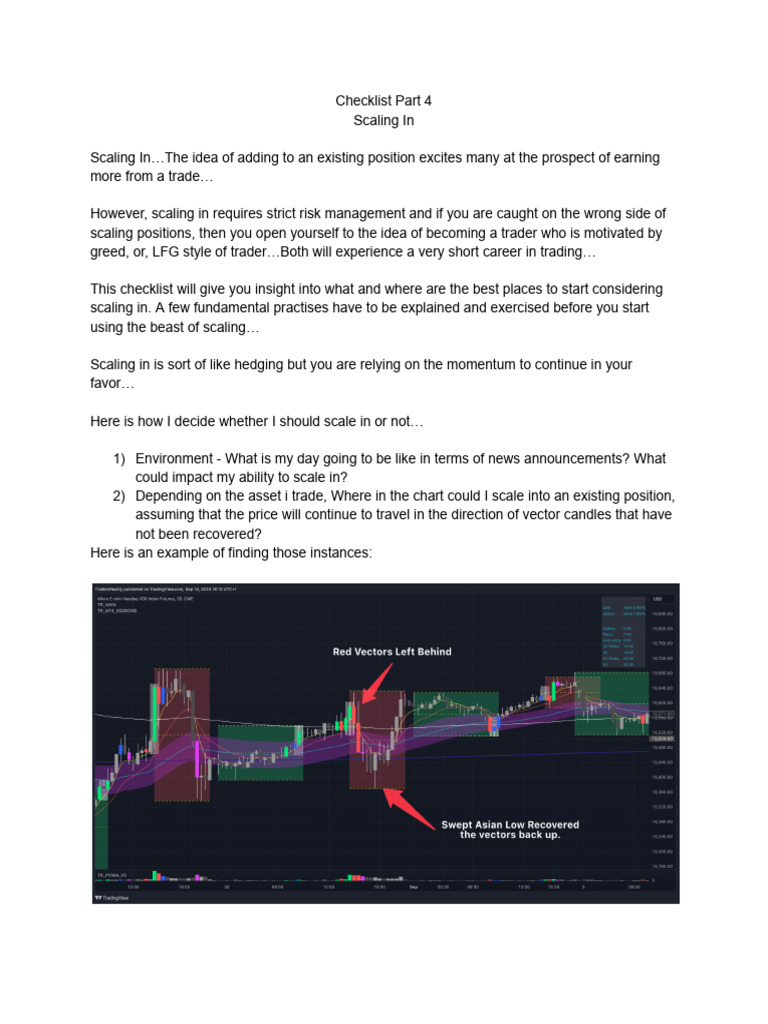 Scaling Checklist Part 4 1 | PDF | Risk