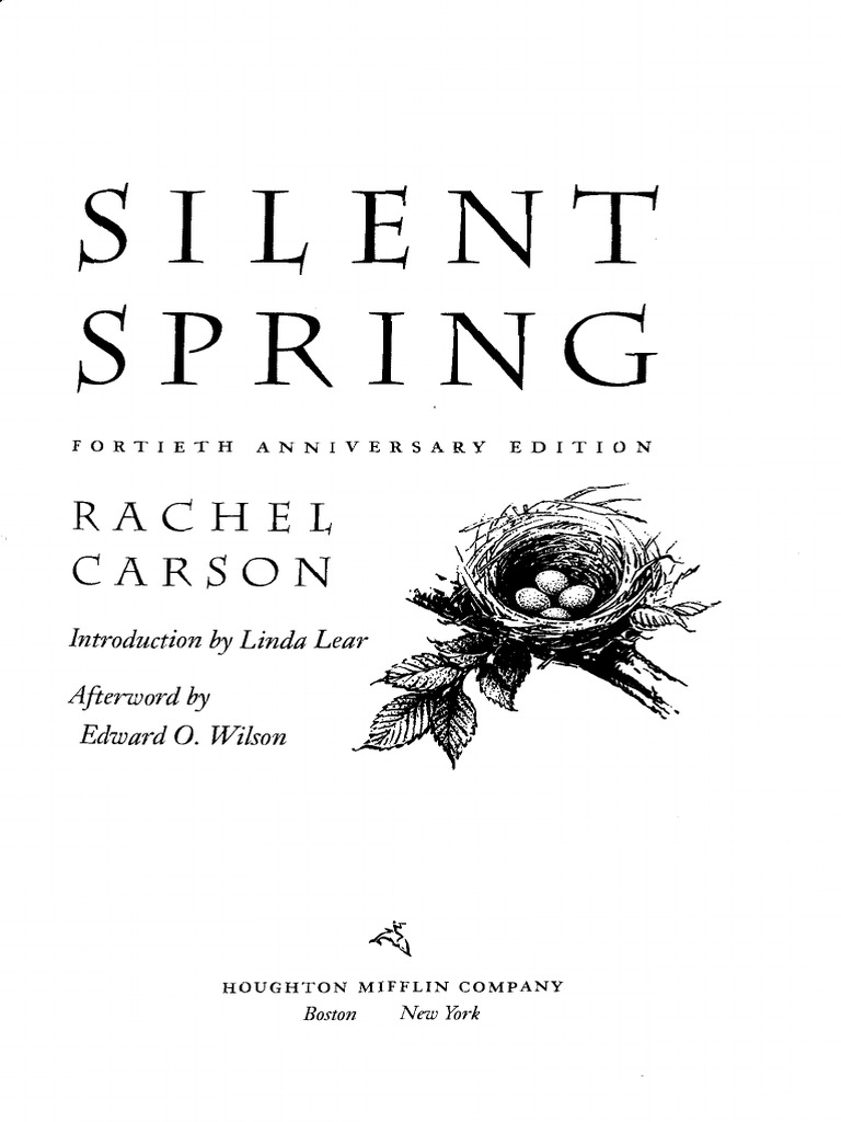 The Obligation to Endure: Carson's Warning | PDF | Nature | Agriculture