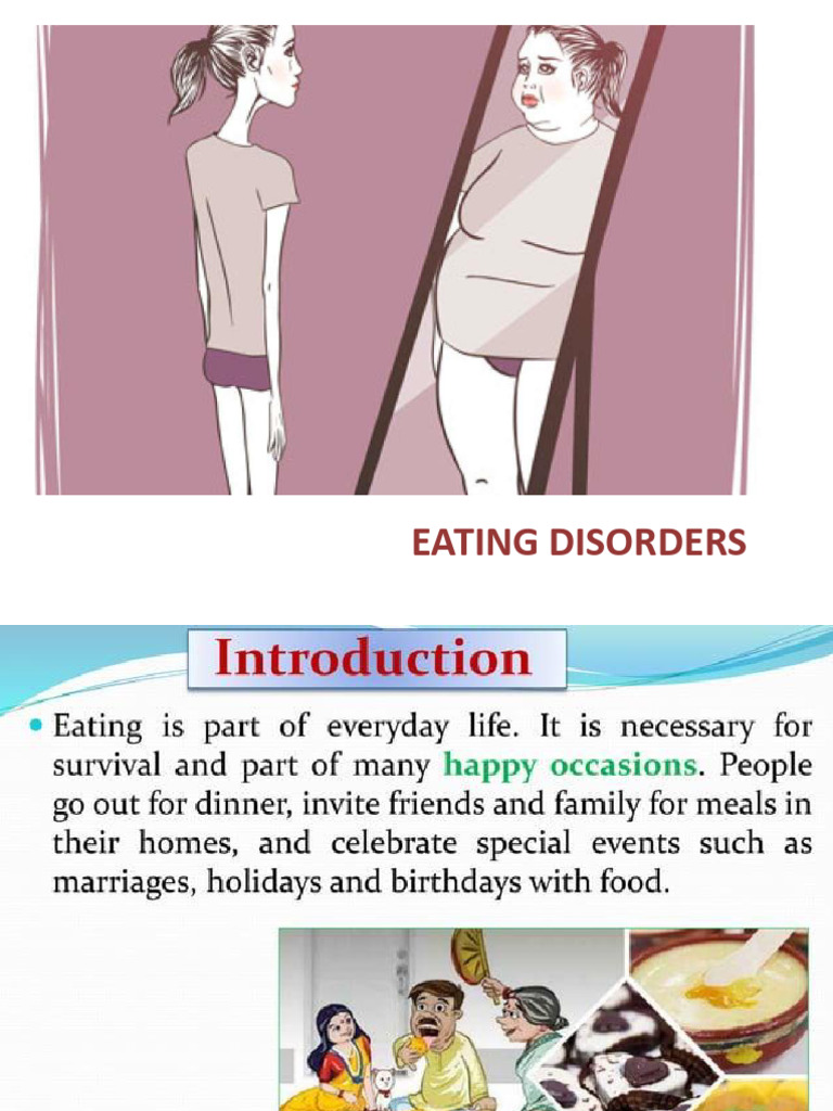 Eating Disorders Anorexia Nervosa And Bulimia Nervosa Pdf Wellness