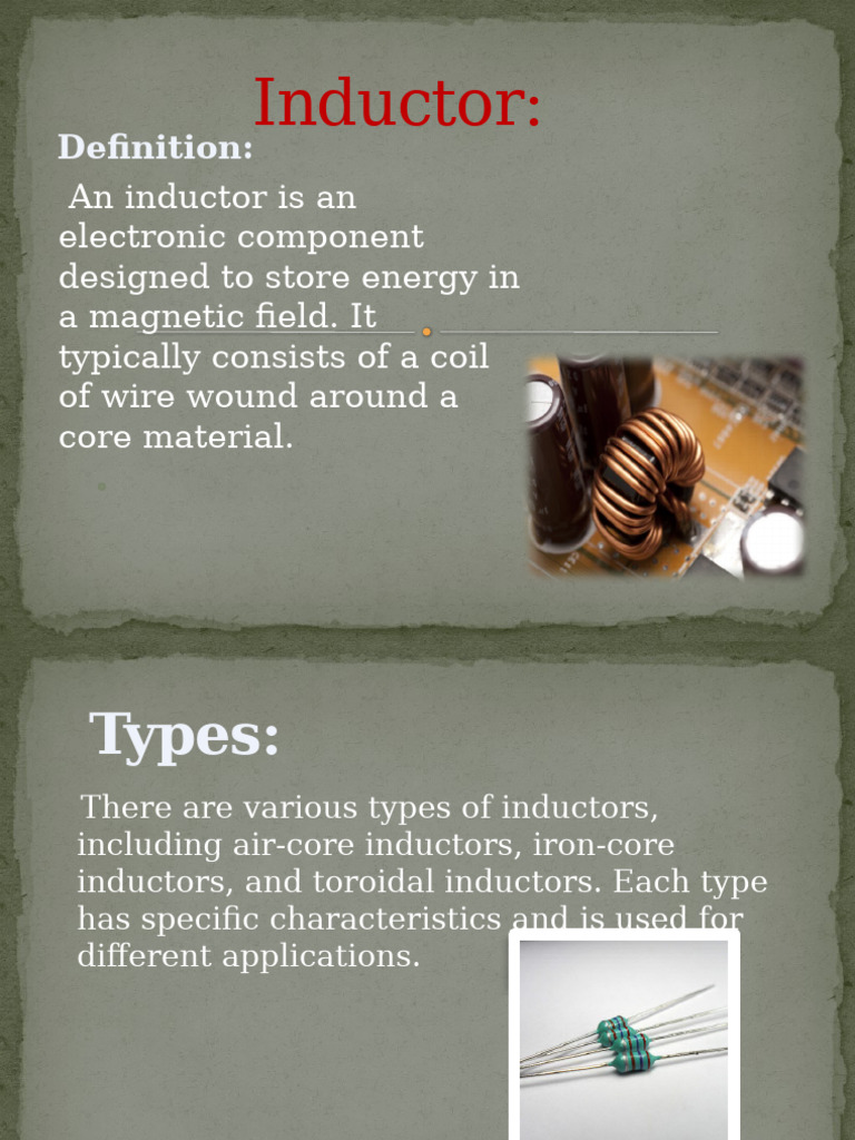 Inductor | PDF