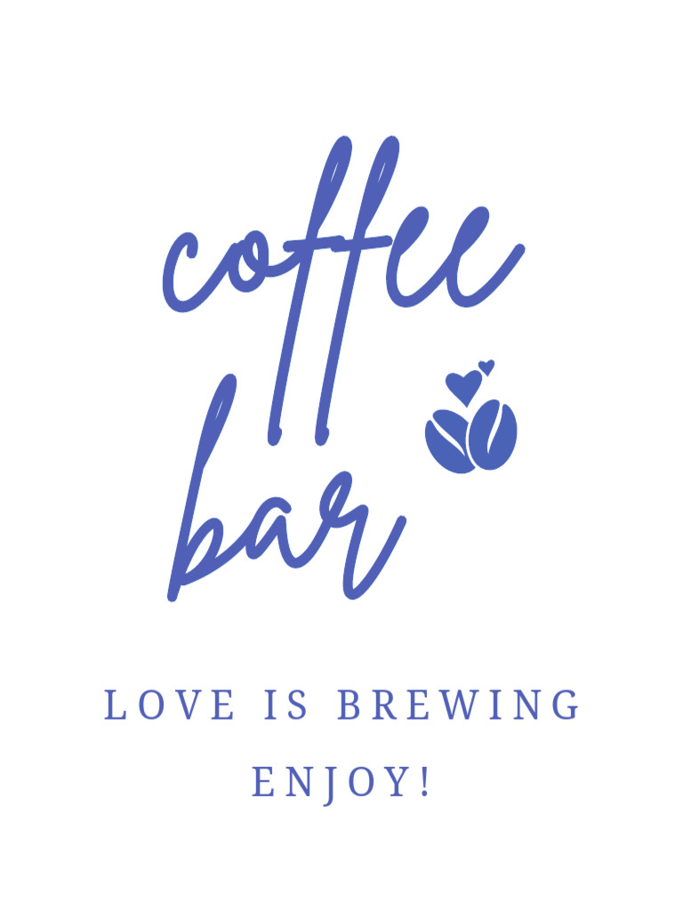 Coffee Bar | PDF