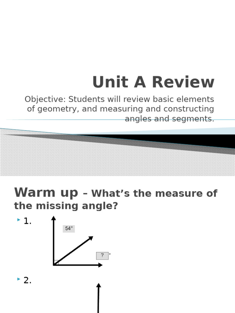 Geo A1-A4 Review | PDF