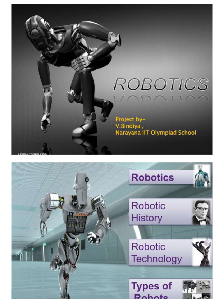 Robotics Project PPT 1 638 | PDF
