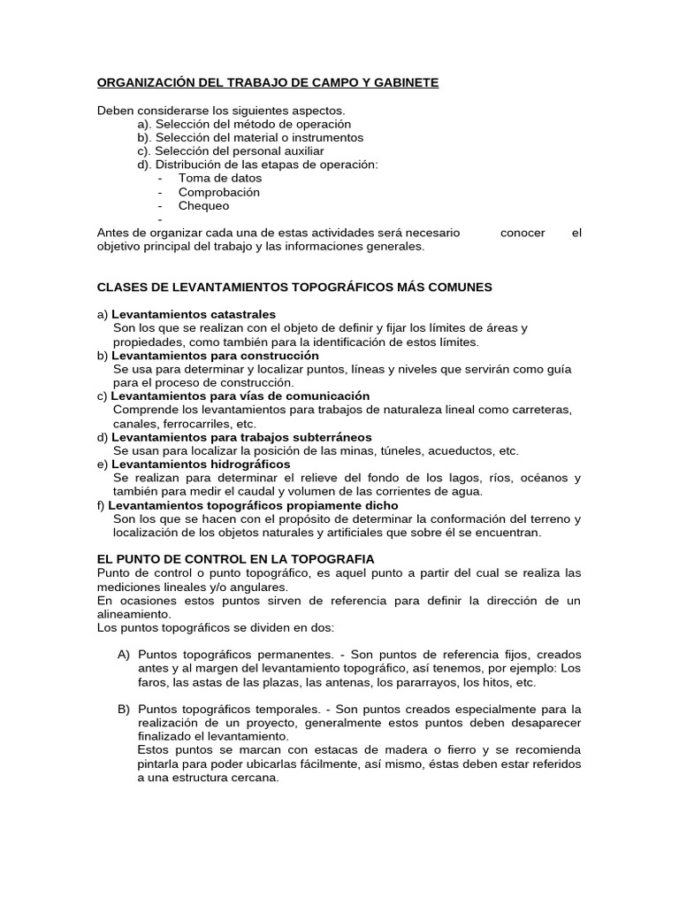 TEMA 2 TOPO | PDF | Geodesia | Topografía