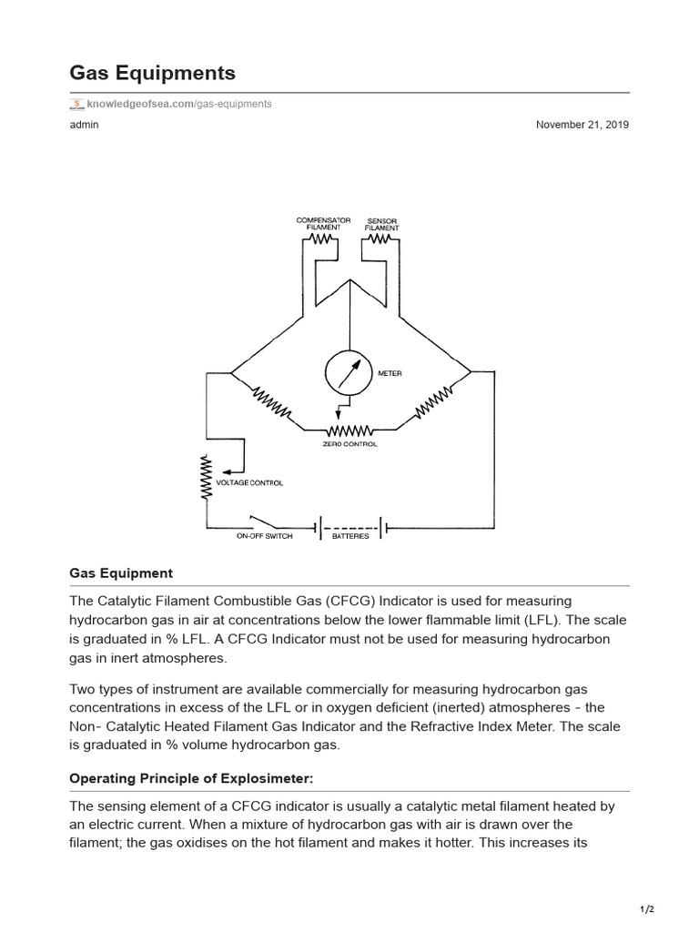 Gas Equipments | PDF | Incandescent Light Bulb | Gases