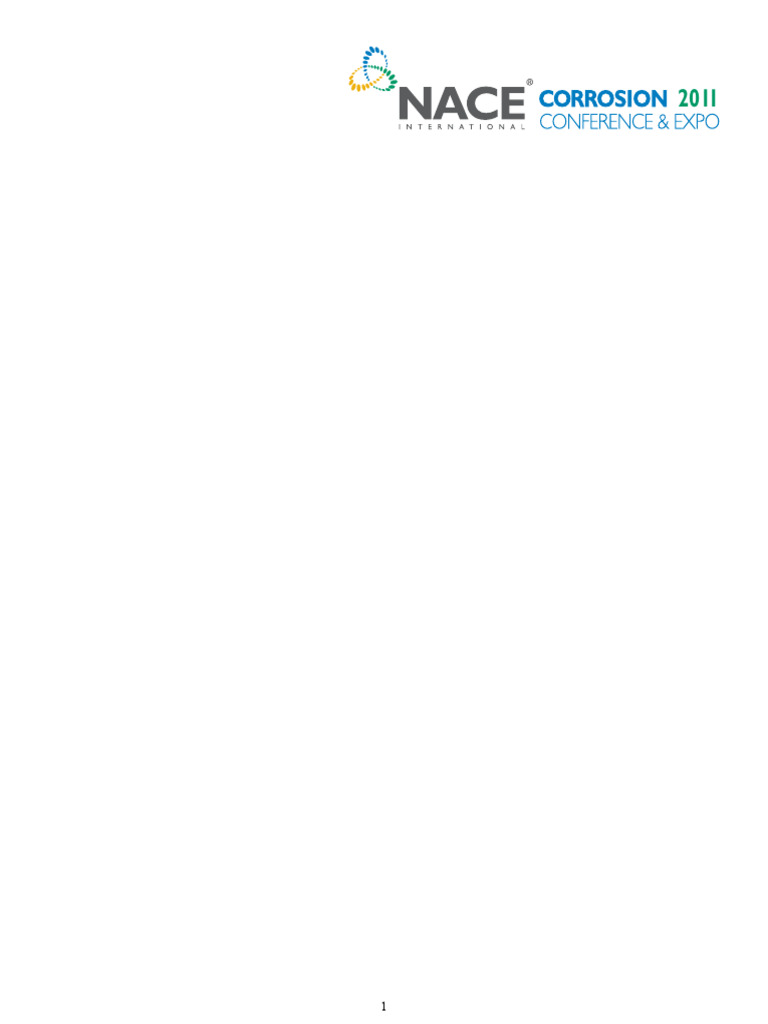 Articulo19 Paper 11247. Nace 2011. Houston. Usa | PDF | Corrosion | Wear