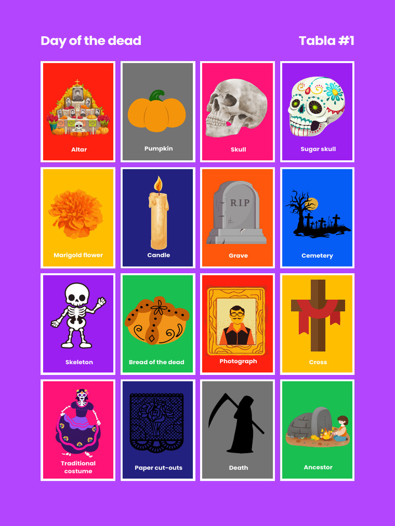 Loteria Day of the Dead | PDF