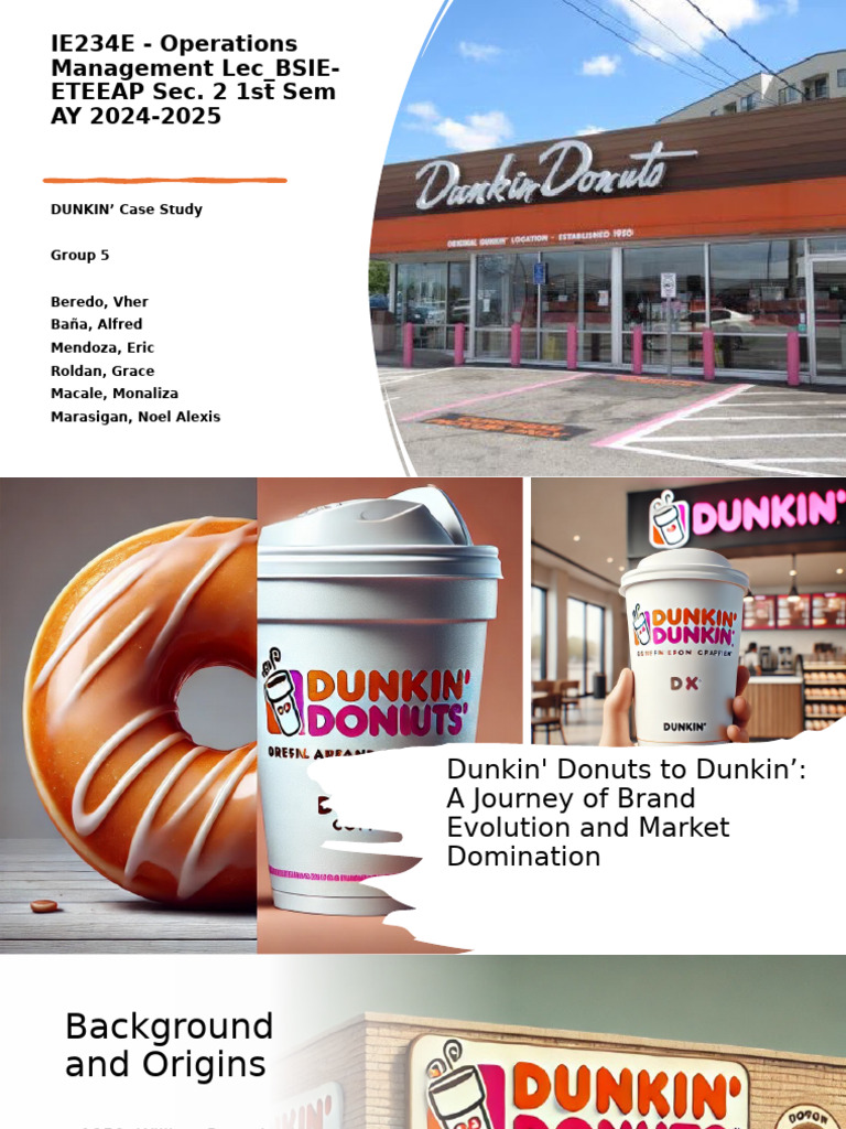 Dunkin' Donuts To Dunkin'' | PDF | Brand | Marketing