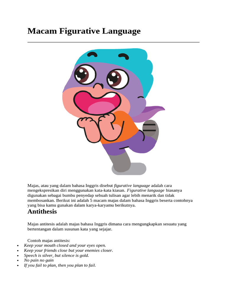 Macam Figurative Language | PDF