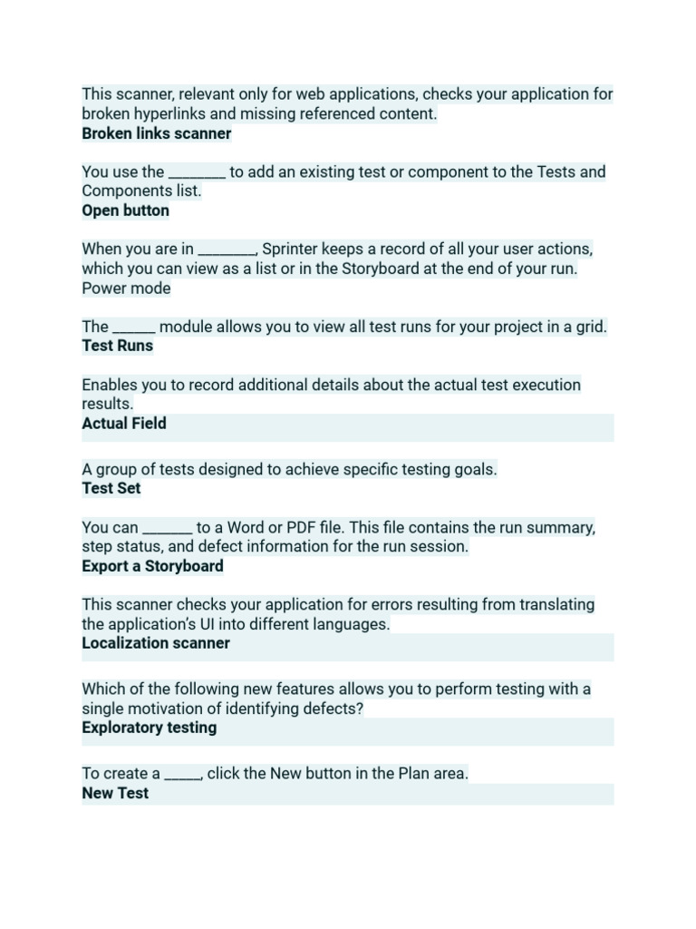 Application Lifecycle Management Midterm Quiz 2 | PDF