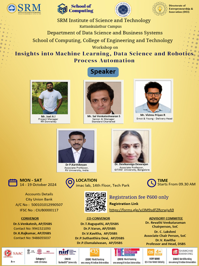 Insights Into Machine Learning, Data Science and Robotics Process ...