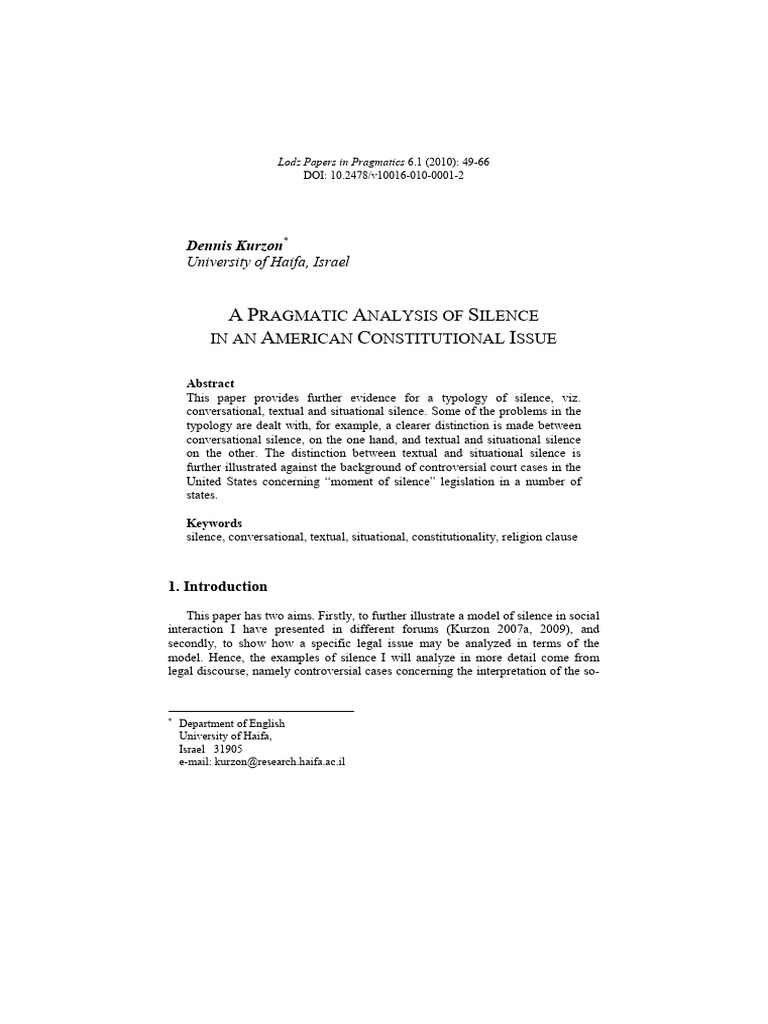 10.2478_v10016-010-0001-2 | PDF | Pledge Of Allegiance | First ...