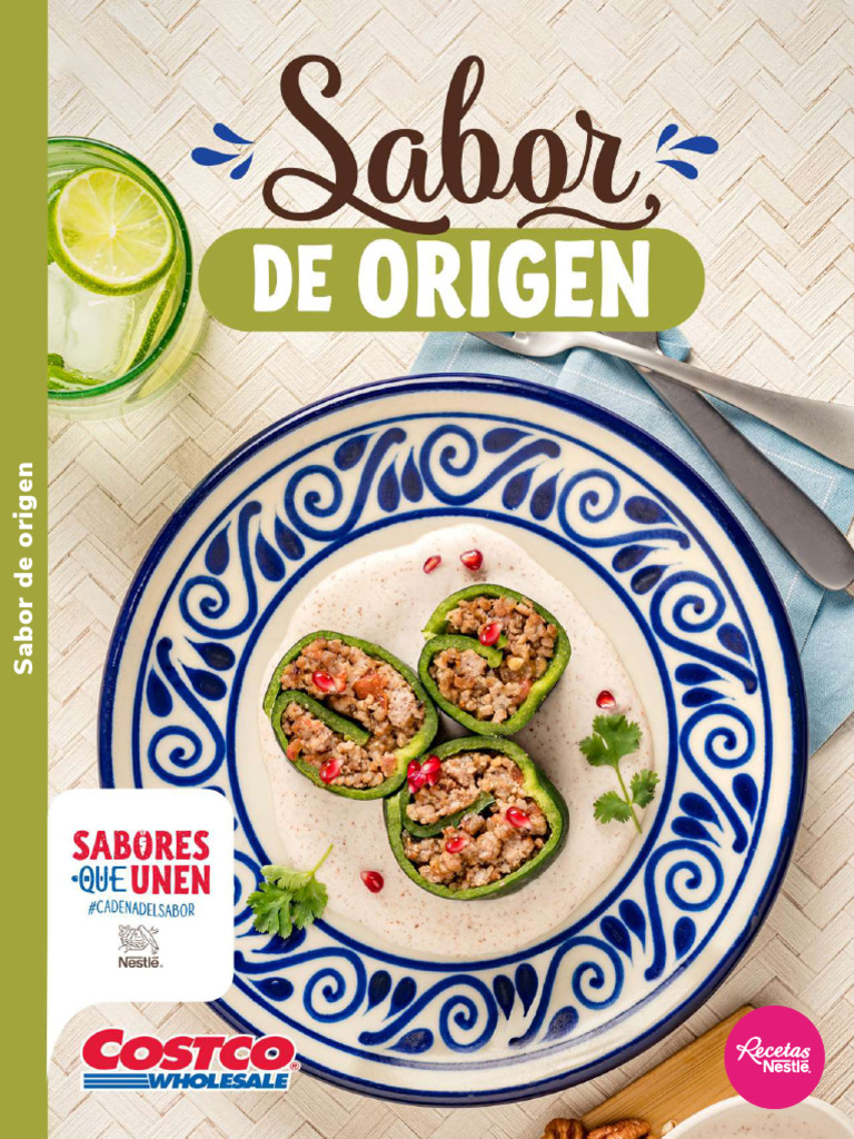 MX RN Recetario Costco Sabor de Origen 200624 Compressed | PDF ...
