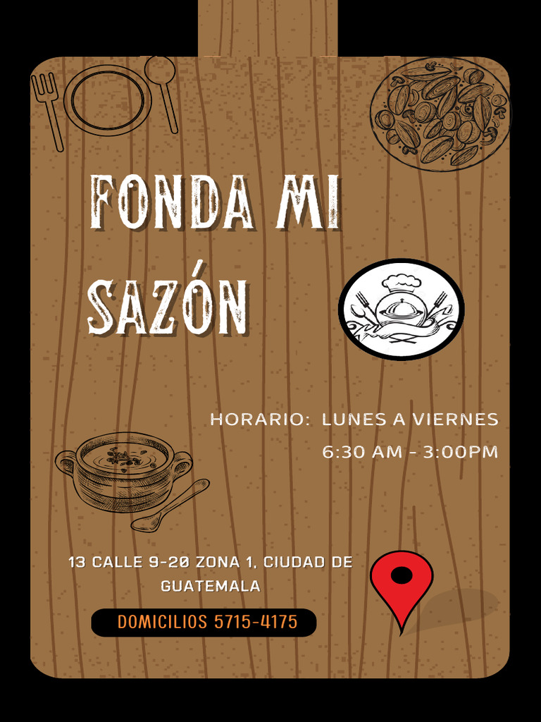 Menú Digital - FONDA MI SAZÓN (Desayunos) - 20240528 - 202612 - 0000 ...