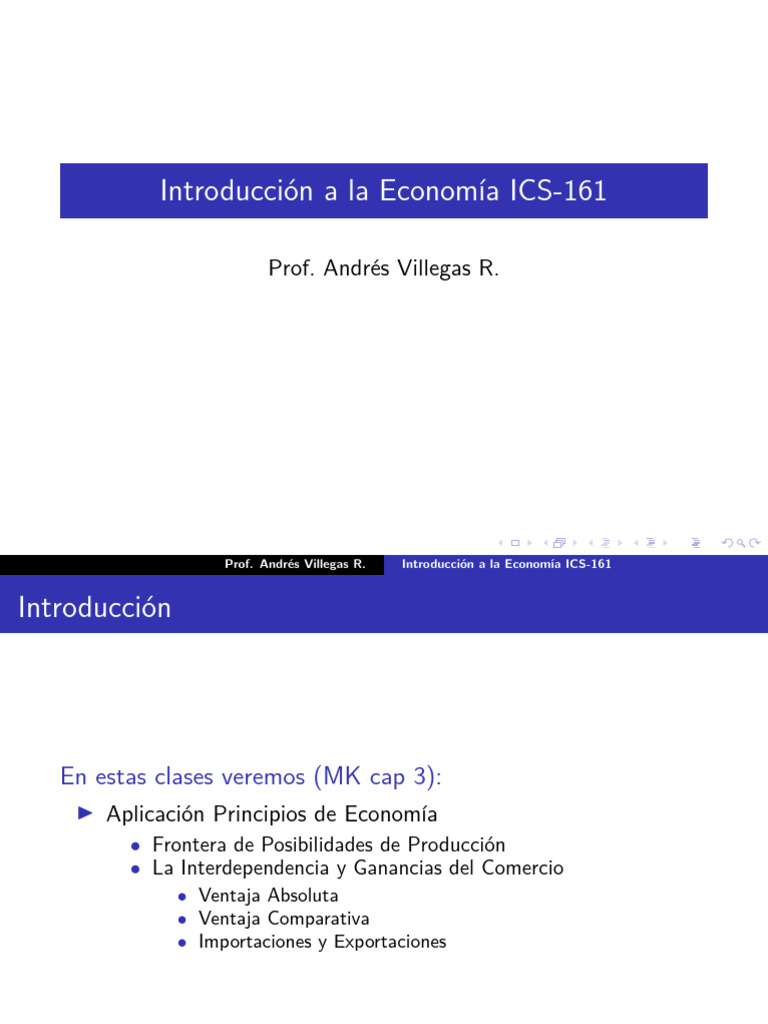 clase3 | PDF | Ventaja comparativa | Comercio