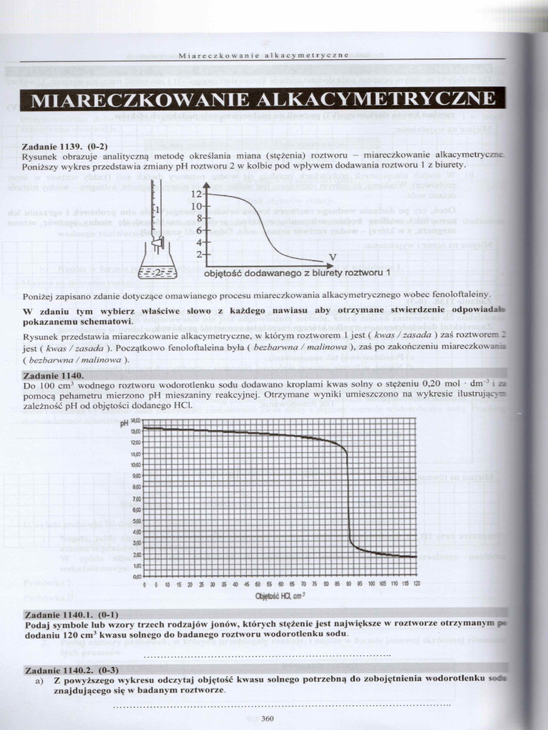 Miareczkowanie Alkacymetryczne | PDF