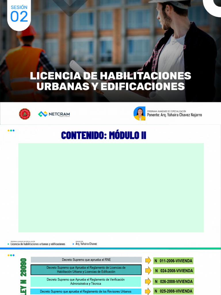 Sesión 02 - Licencia de Habilitaciones Urbanas y Edificaciones | PDF | edificio | Zonificación