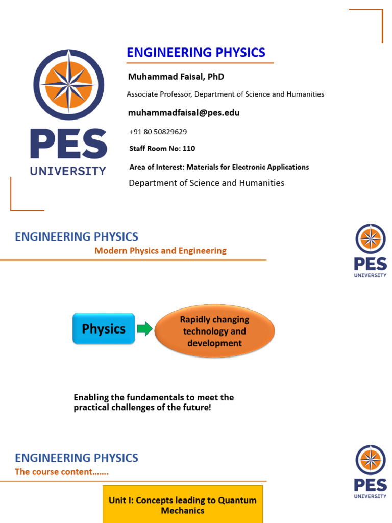Pes Phy Unit 1 | PDF | Emission Spectrum | Spectroscopy