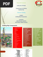 List of Components of Oil Drilling Rigs PDF | PDF | Casing (Borehole ...