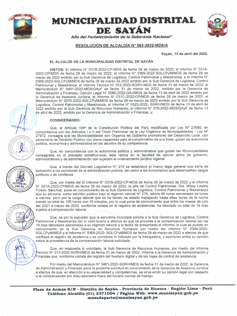 Ra 063 2022 PDF | PDF