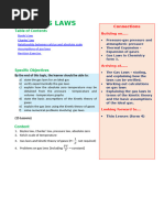 f3 Chemistry Simplified Notes SP | PDF | Gases | Mole (Unit)
