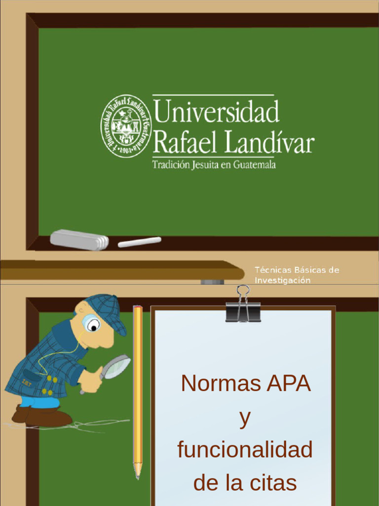 Normas APA | PDF | Citación | Sic