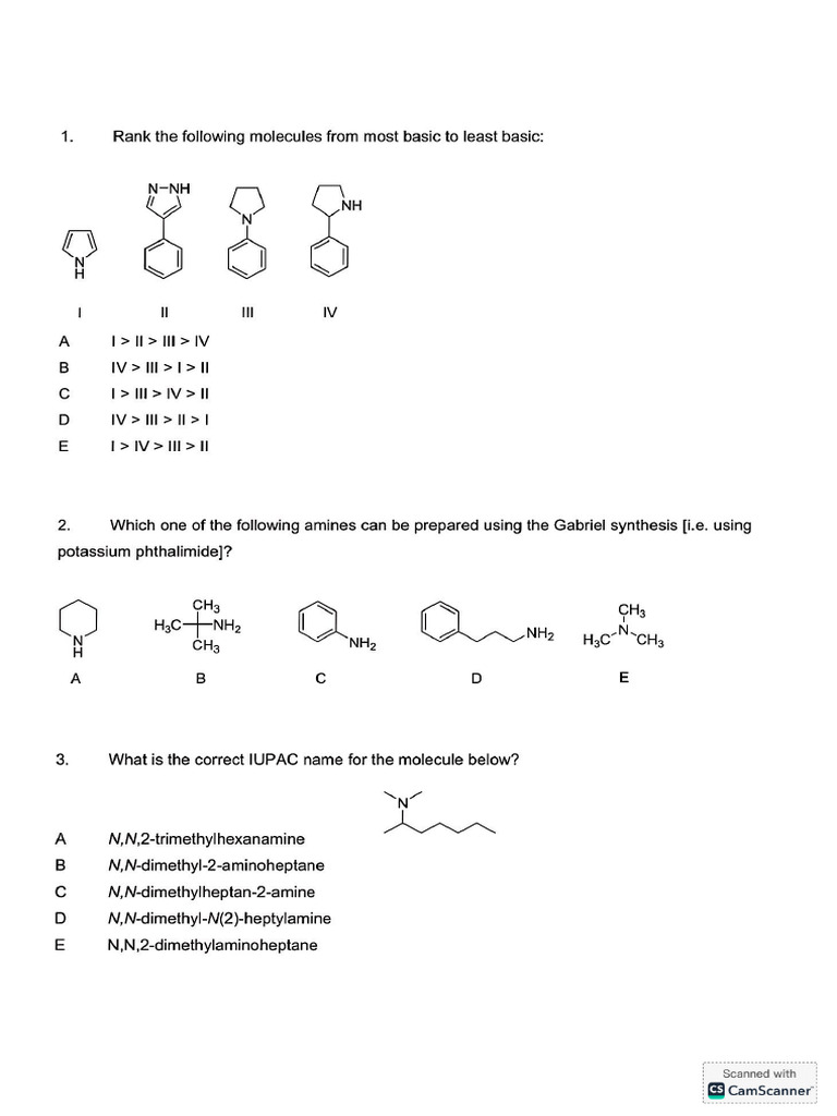Organic Chemistry Notes | PDF