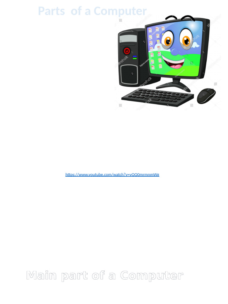 Parts of Computer | PDF | Computer Keyboard | Computer Monitor