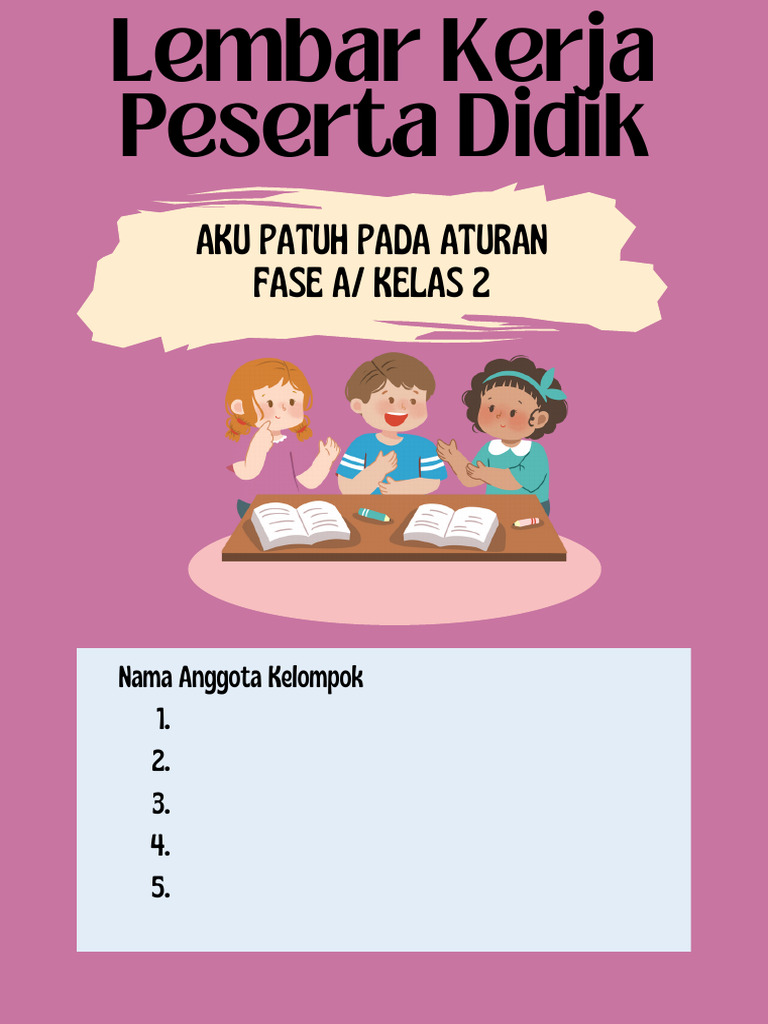 LKPD Kelas 2-Aturan | PDF