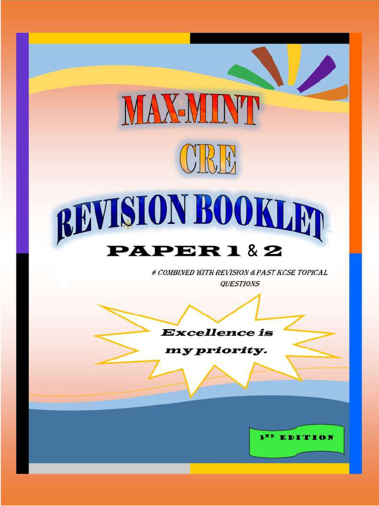 Cre Revision Booklet View-1 | PDF | Genesis Creation Narrative | Bible