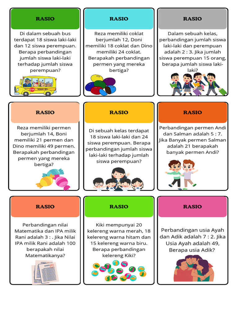 Kartu Rasio | PDF