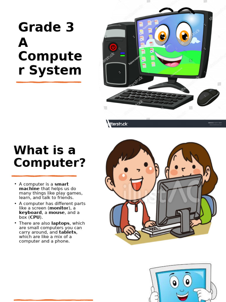Computer Basics for Grade 2 Kids | PDF | Computer Keyboard | Computer ...