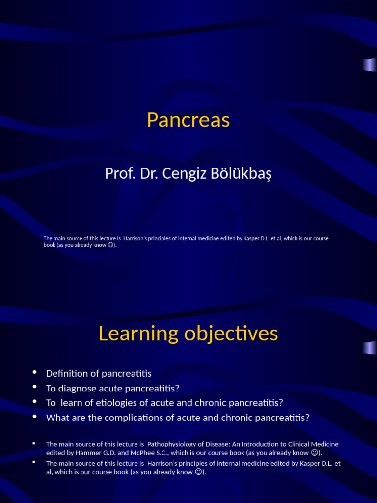 Pancreas | PDF | Pancreas | Gastroenterology