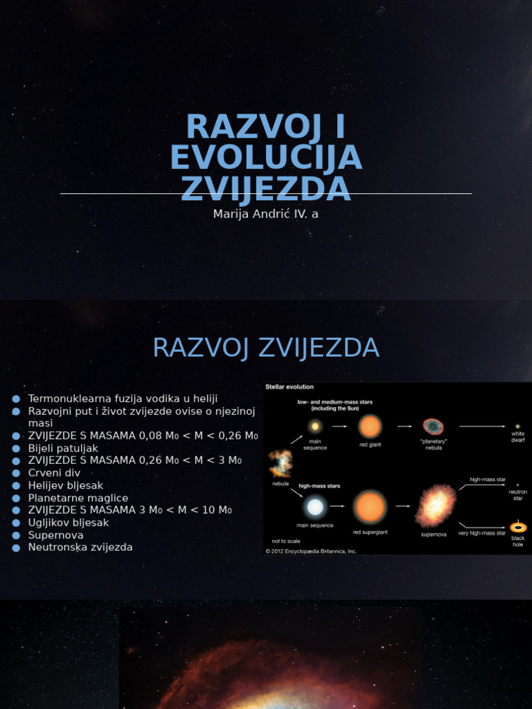 Razvoj I Evolucija Zvijezda | PDF