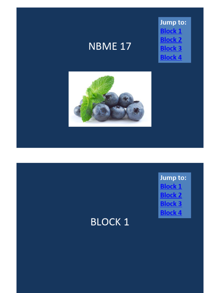 NBME17 | PDF | Art