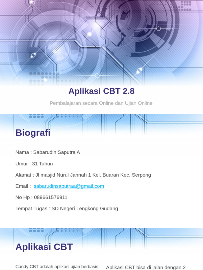 Aplikasi Candy CBT | PDF | Bisnis