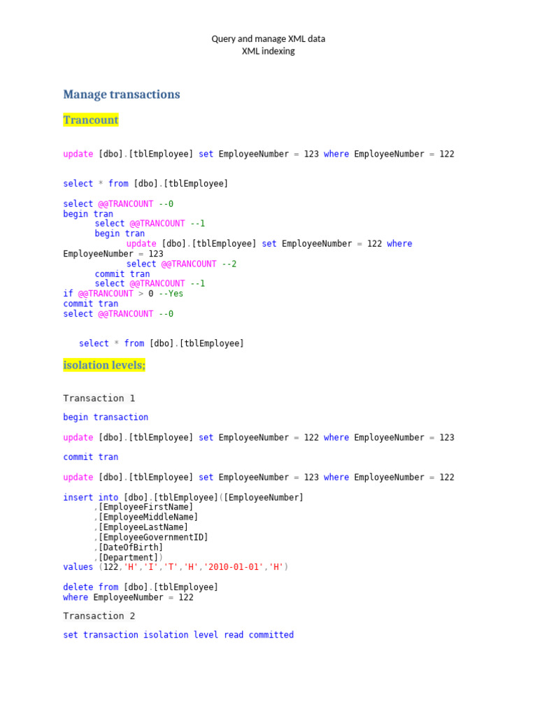 70 461session7 Sql Server Exam Pdf Database Index Data Management