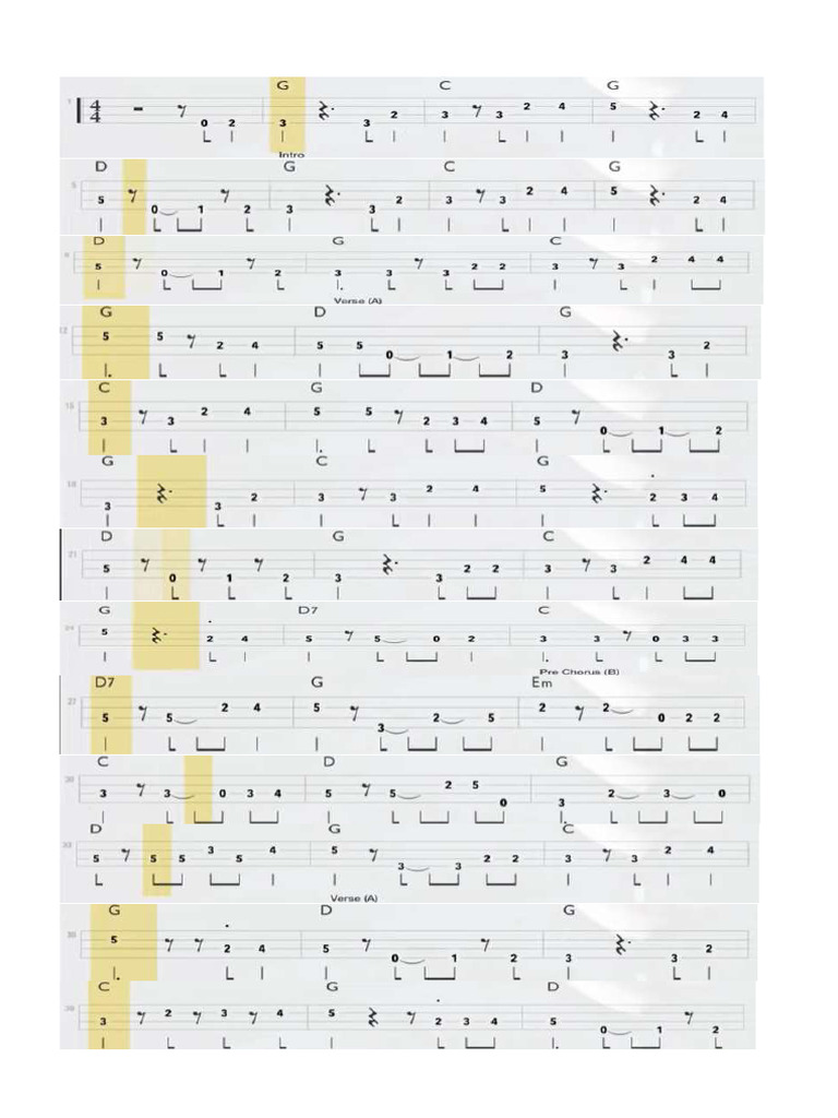 BROWN EYED GIRL | PDF