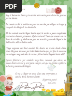 Carta del Ratón Pérez para Niños | PDF