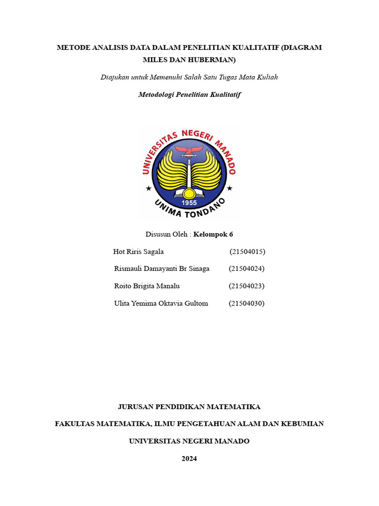 Metode Analisis Data Kualitatif Miles-Huberman | PDF